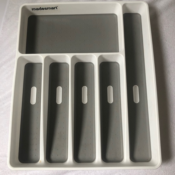 Madesmart | Kitchen | Madesmart Cutlery Divided Non Slip Bottom Large ...